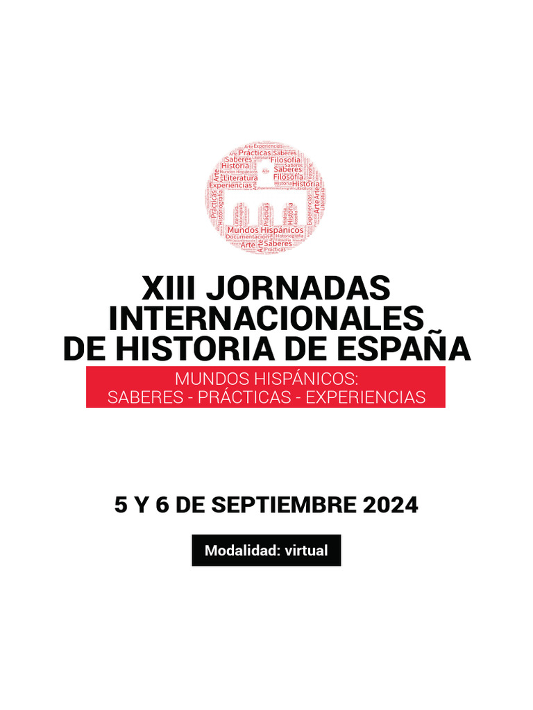 Programa - XIII Jornadas Comprob | PDF | Antropología cultural | Edades medias