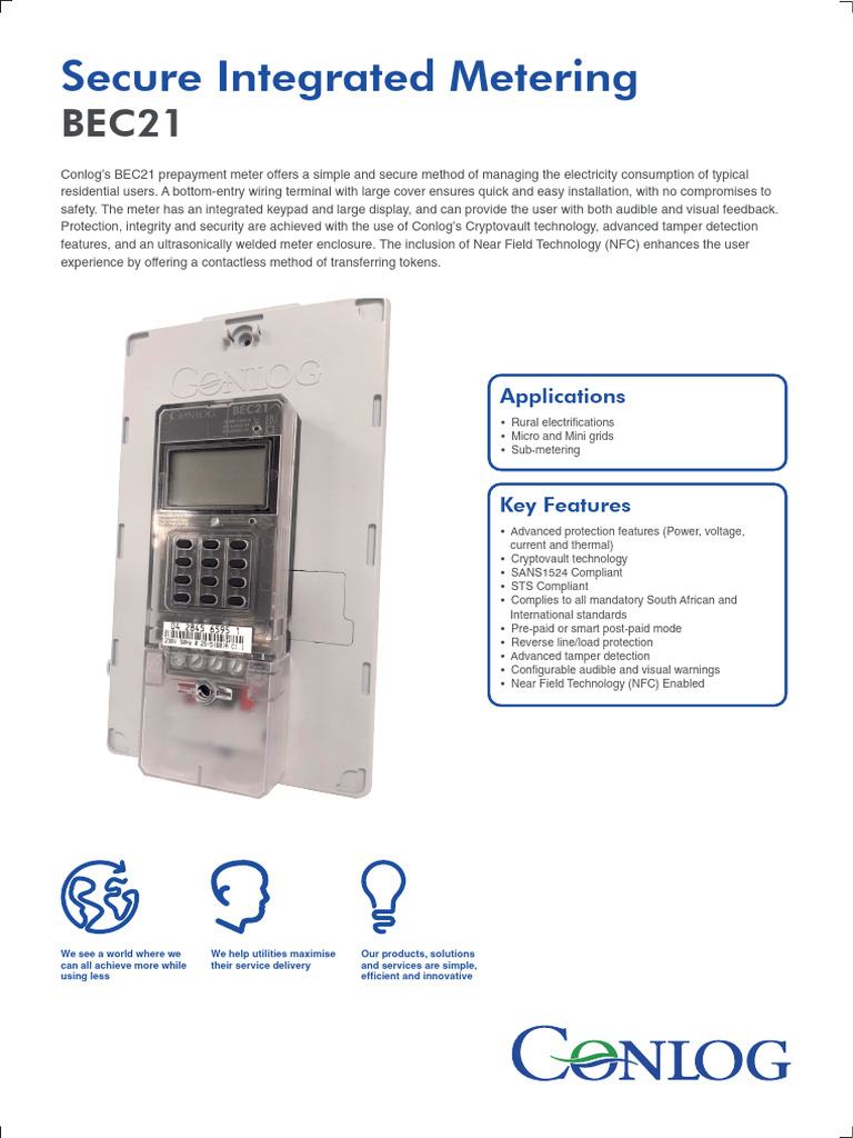 BEC21 Product Brochure | PDF | Power (Physics) | Manufactured Goods