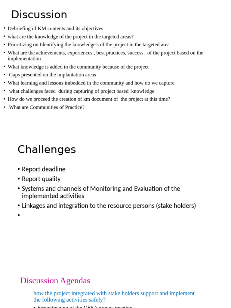 KM Presentation | PDF | Knowledge Management | Tacit Knowledge