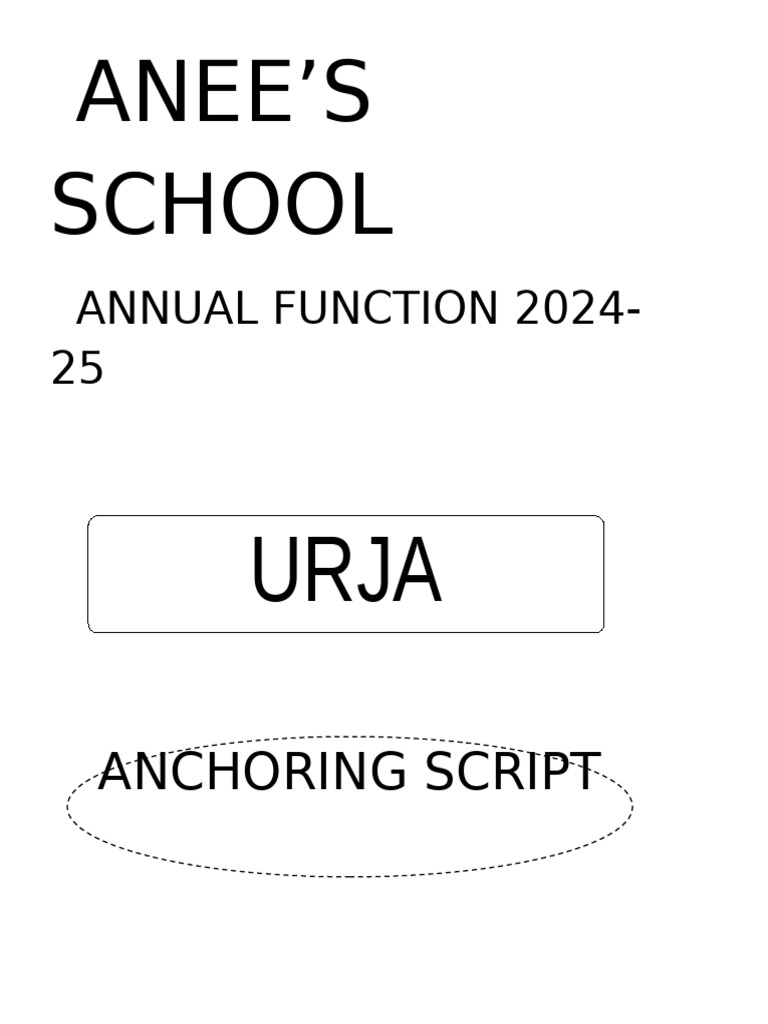 Itinerary III - V Annual Function 2024 | PDF