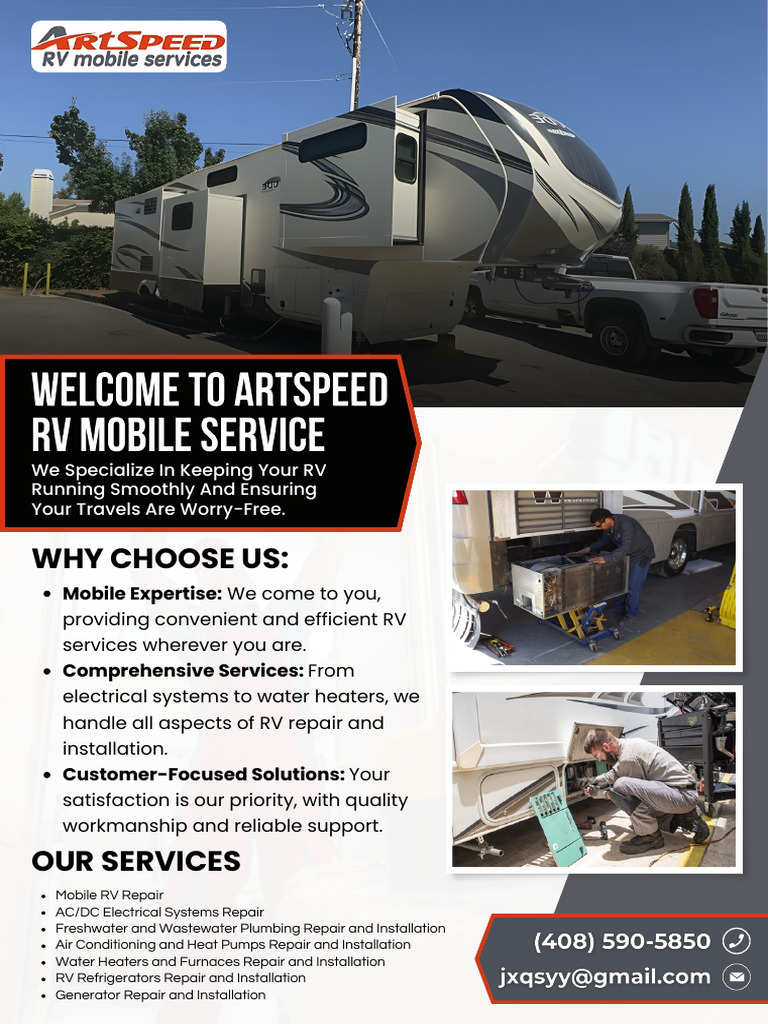 Artspeed RV Mobile Service Flyer | PDF