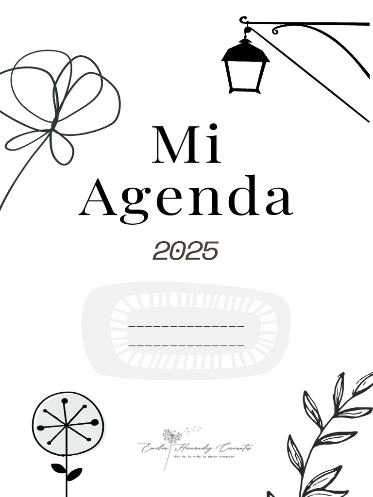 Mi Agenda 2025: Manifestación y Planificación | PDF | Gratitud | Ley de ...