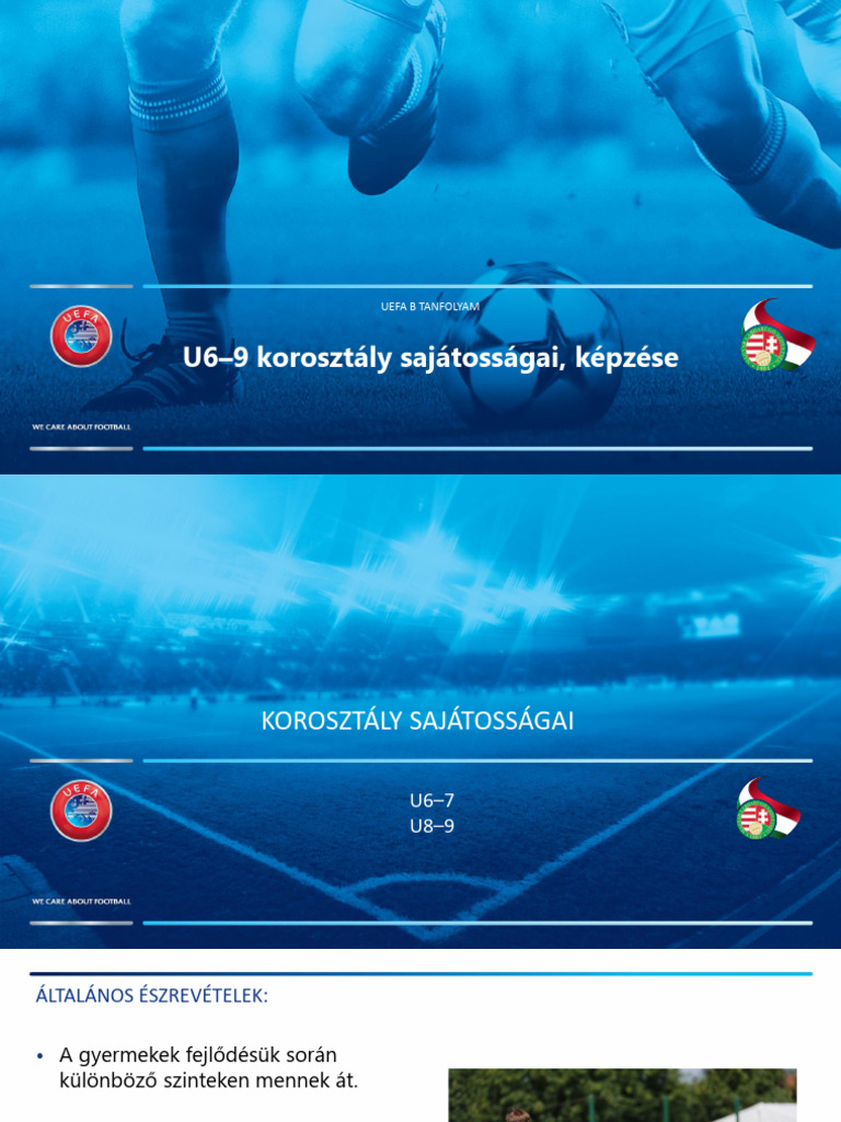 1-2. U6-9 Korosztály Sajátosságai, Képzése - Tankönyv | PDF