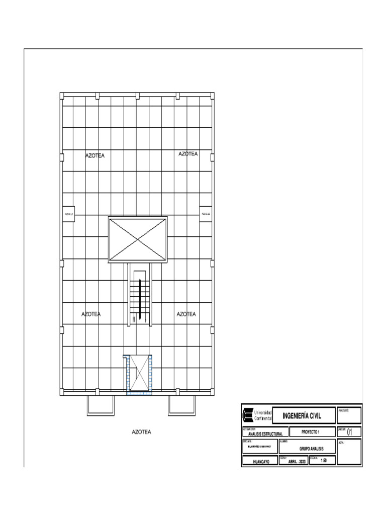 Plano Azotea | PDF