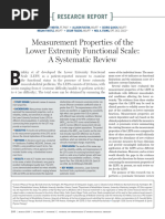 OrthoToolKit Lower Extremity Functional Scale Score Report | PDF ...