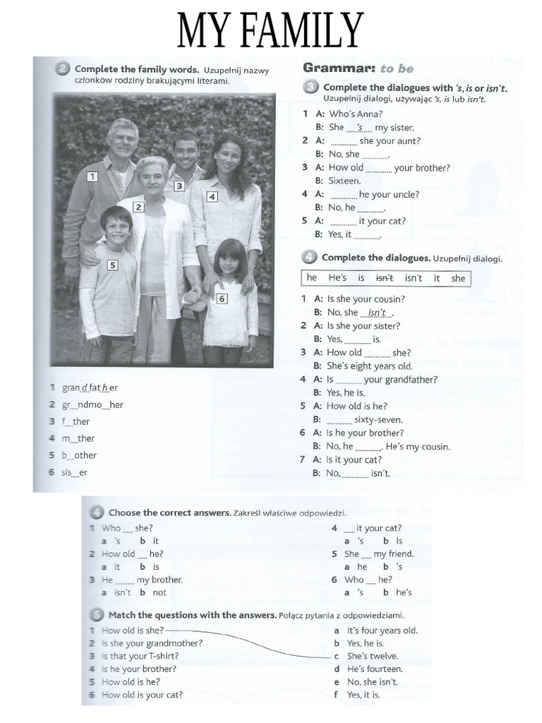 My Family | PDF