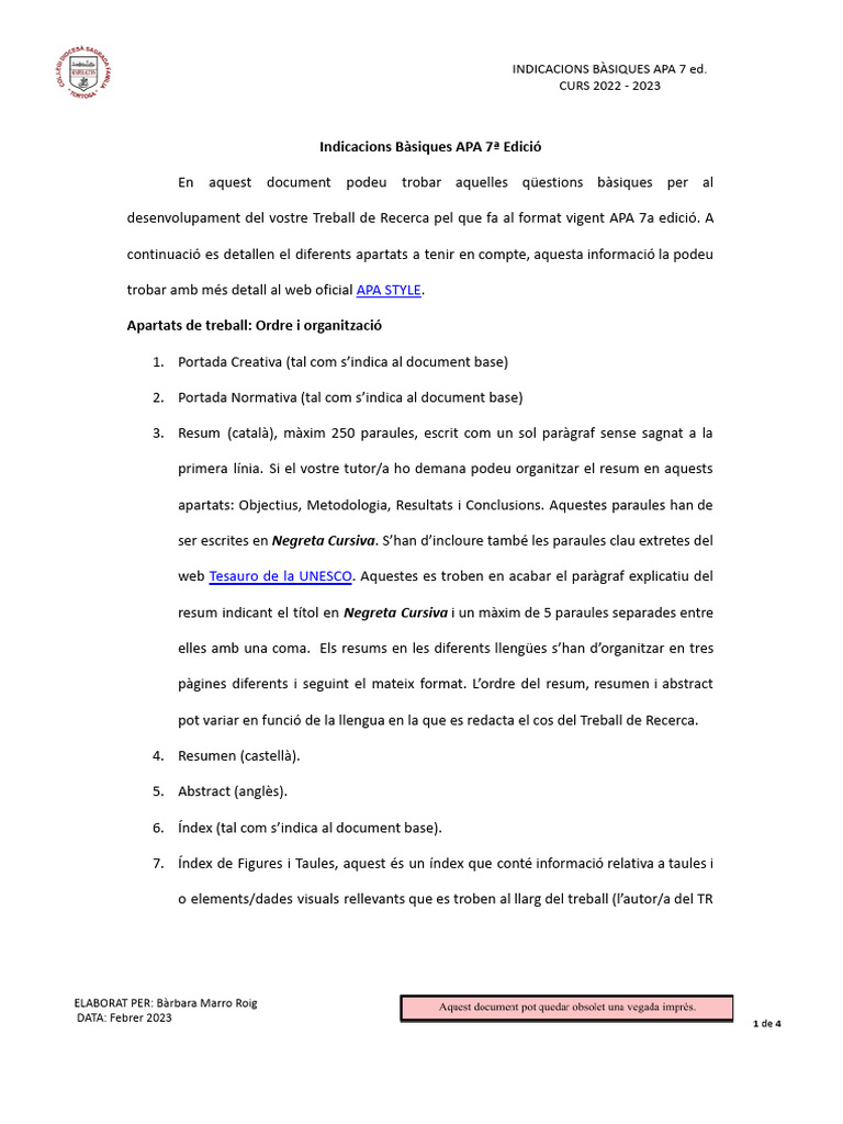 Apa Explicatiu Safa | PDF