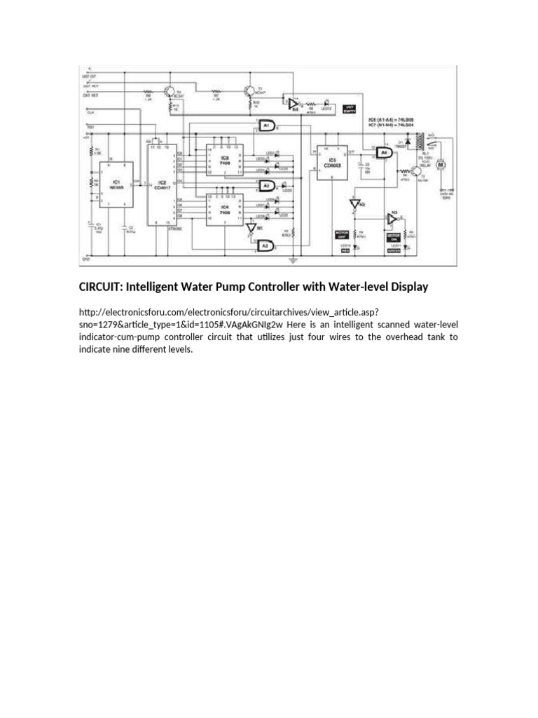Water Pump Controller | PDF Water Pump Controller | PDF