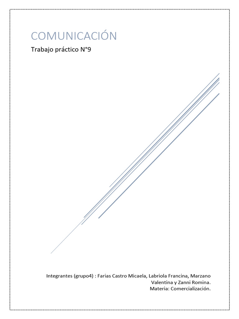 TP N9 Grupo 4 | PDF | Marketing | Business