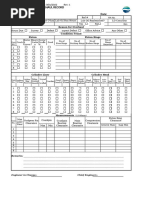 Oil Change Log Sheet | PDF | Technology & Engineering