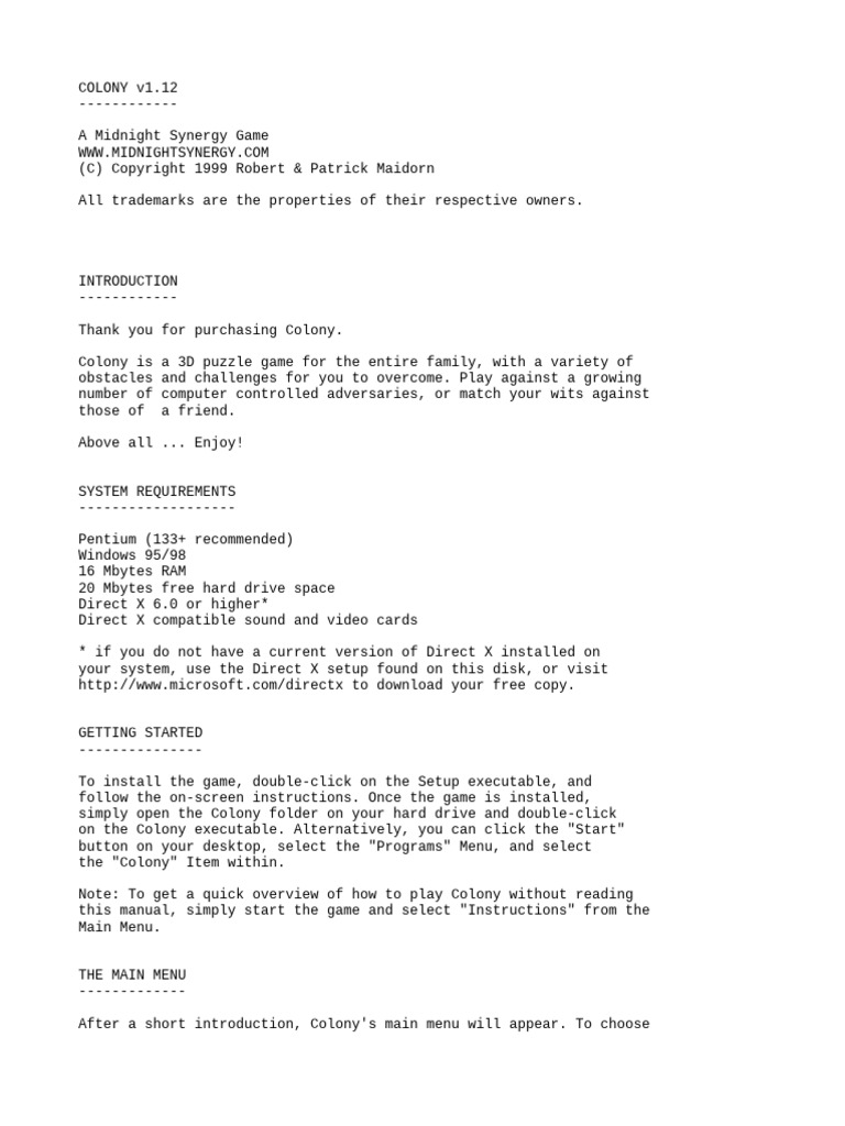 Manual | PDF | Cursor (User Interface) | System Software