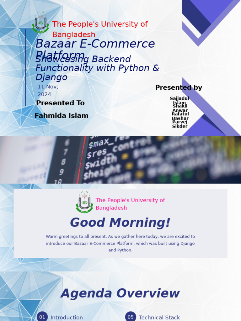 Bazaar E-Commerce Platform | PDF | Databases | E Commerce
