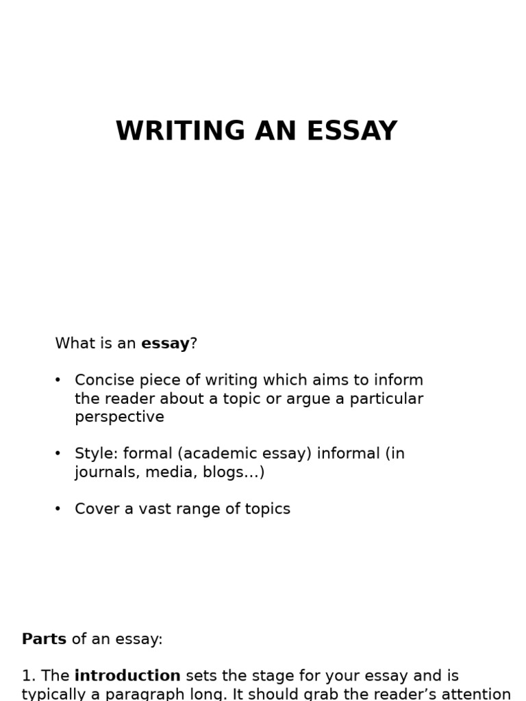 How To Write An Essay | PDF | Essays | Wright Brothers