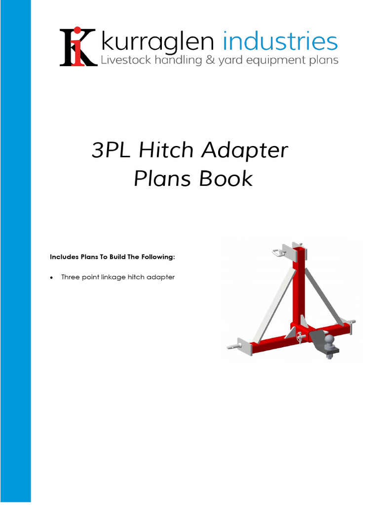3PL Hitch Adapter Plans Guide | PDF