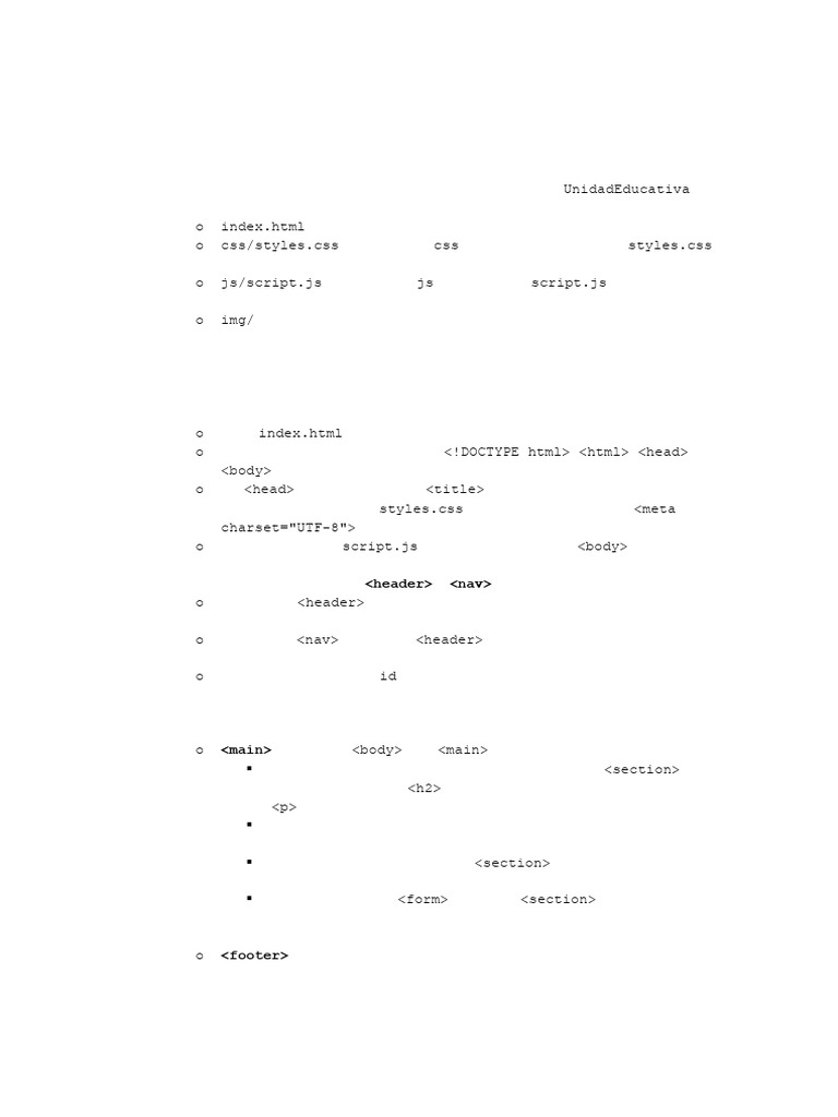 Evalñuación HTML y Css | PDF | HTML | Script Java