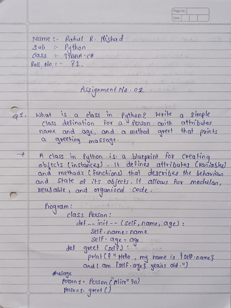 Python Assignment 2 | PDF