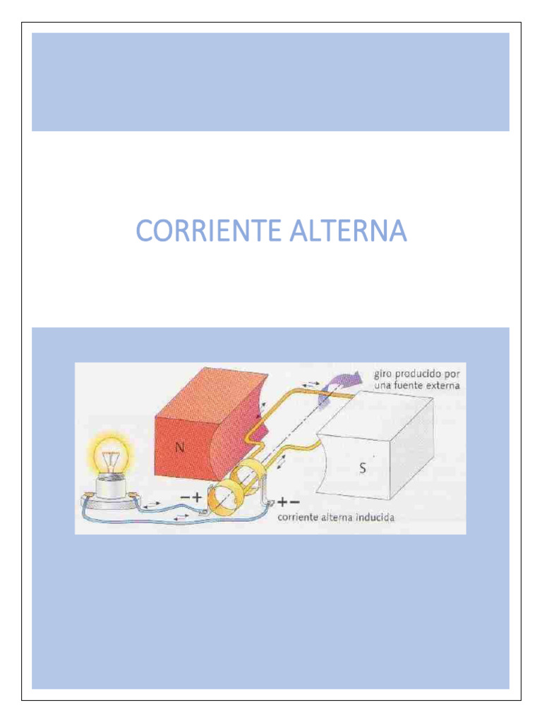 Características y Ventajas de la CA | PDF | Corriente alterna ...