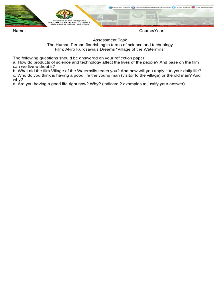 Assessment Task 5 | PDF