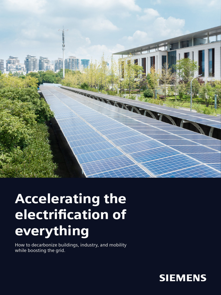 Electrification Whitepaper FINAL | PDF | Climate Change Mitigation | Renewable Energy