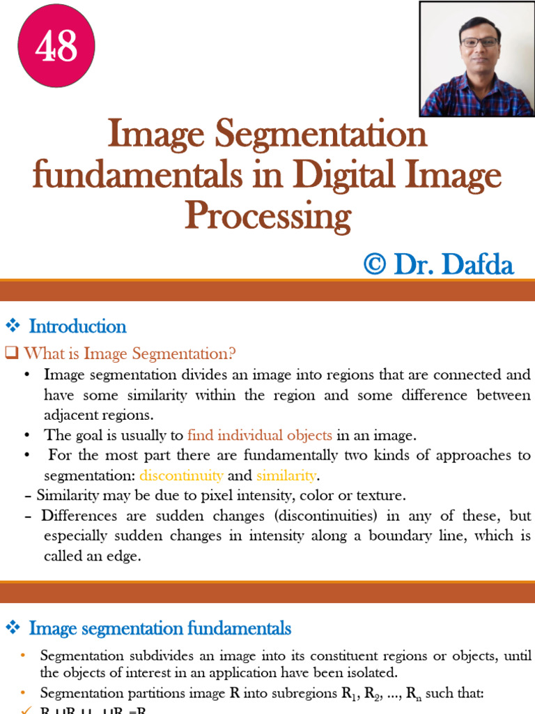 Chap 6 Image Segmentation DD | PDF | Image Segmentation | Computer Vision