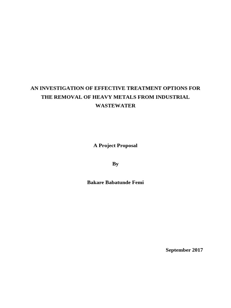 An Investigation of Effective Treatment Options For Acid Mine Drainage ... An Investigation of Effective Treatment Options For Acid Mine Drainage ...