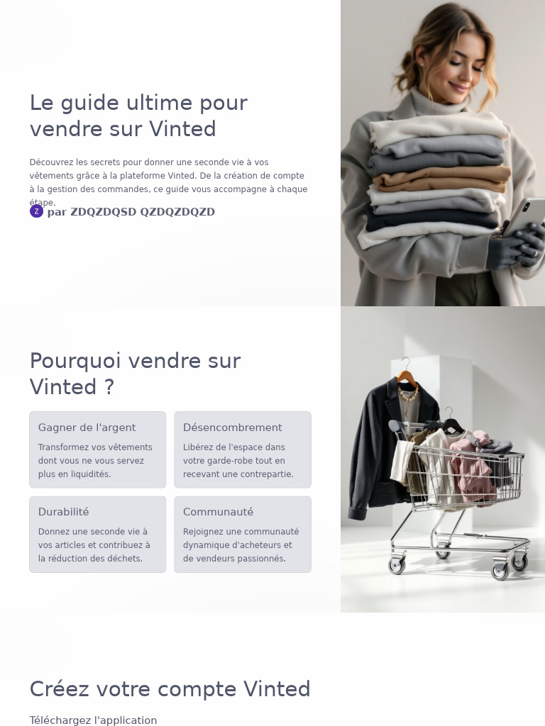 Le Guide Ultime Pour Vendre Sur Vinted | PDF | Droit