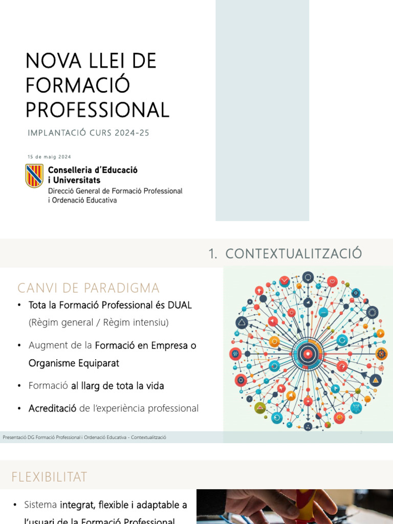 Nova Llei de Formacio Professional 2024.05 | PDF