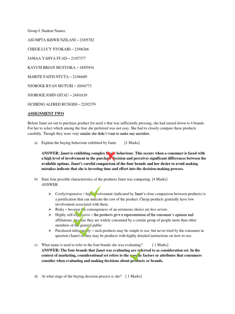 Ochieng Alfred Rungisi # - 84867 - 0 | PDF | Human Communication | Marketing