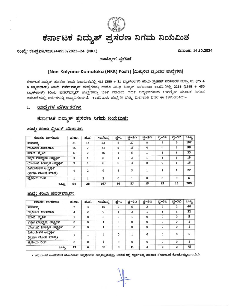 NKK - Detailed Notification - 241014 - 192129 | PDF