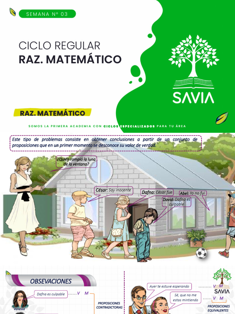 RM Semana 3 Sesión 2 | PDF | Lógica