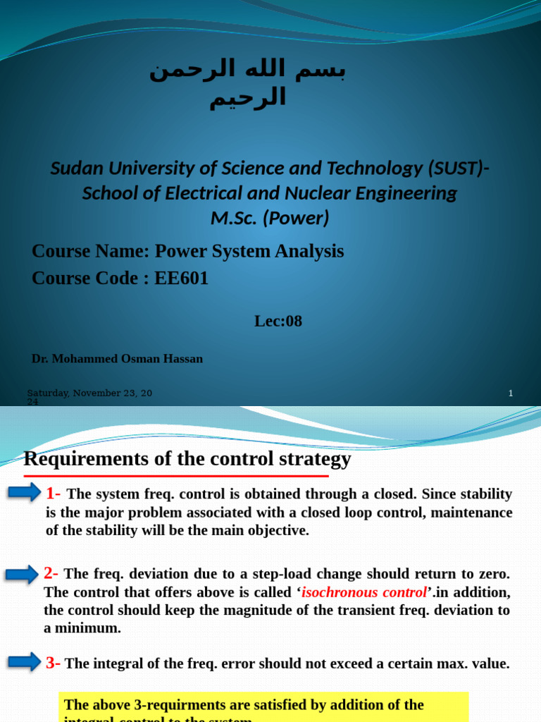 Power System Analysis-Lec08 | PDF | Electrical Engineering | Mechanics