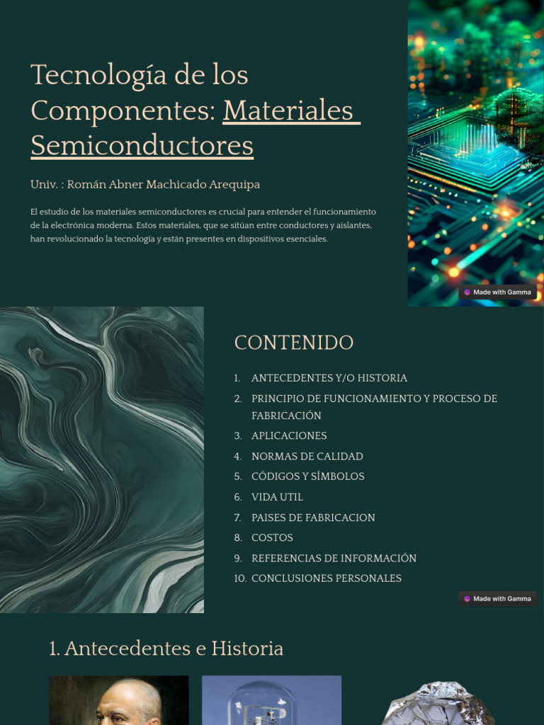 Materiales Semiconductores | PDF | Semiconductores | Transistor