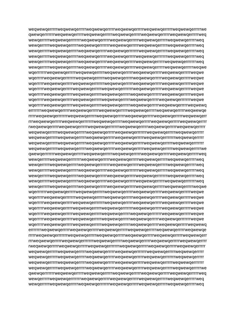 Placeholder Document Content | PDF