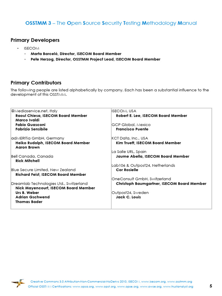 Osstmm.3 7 8 | PDF | Business