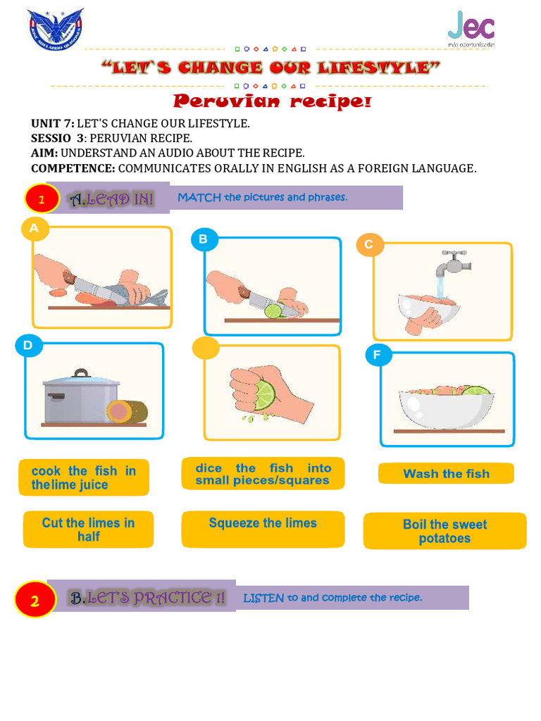 Unit 7 - Session 3 - Cycle Vii - Jaq | PDF | Western Cuisine | Cooking
