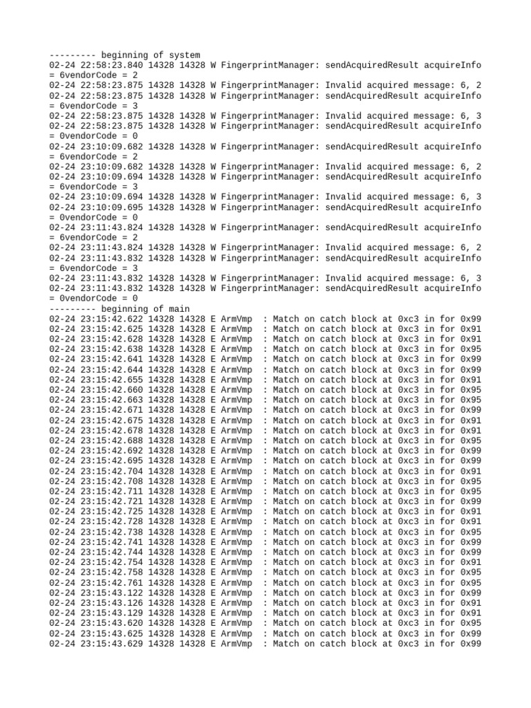 Logcat | PDF | Java (Programming Language) | Operating System Families