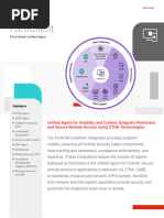 Fortiendpoint Datasheet | PDF | Computer Security | Security