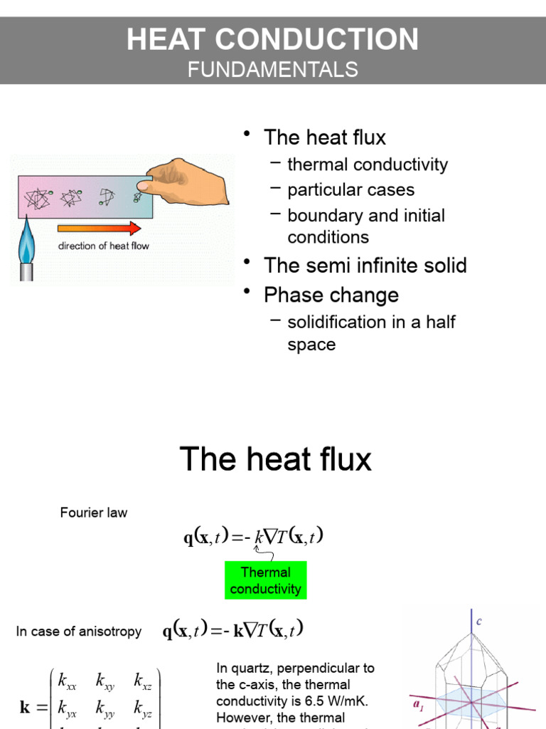 HEAT CONDUCTION | PDF | Thermal Conduction | Quantity