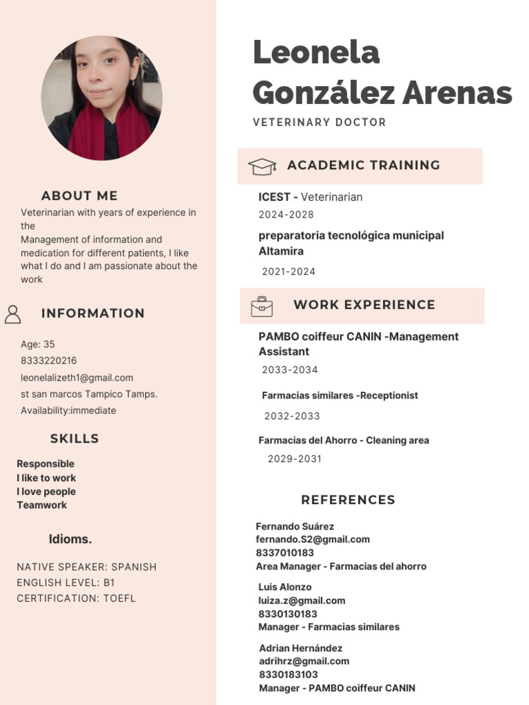 Currículum Vitae CV de Administración Simple Beige - 20240527 - 205026 - 0000 | PDF