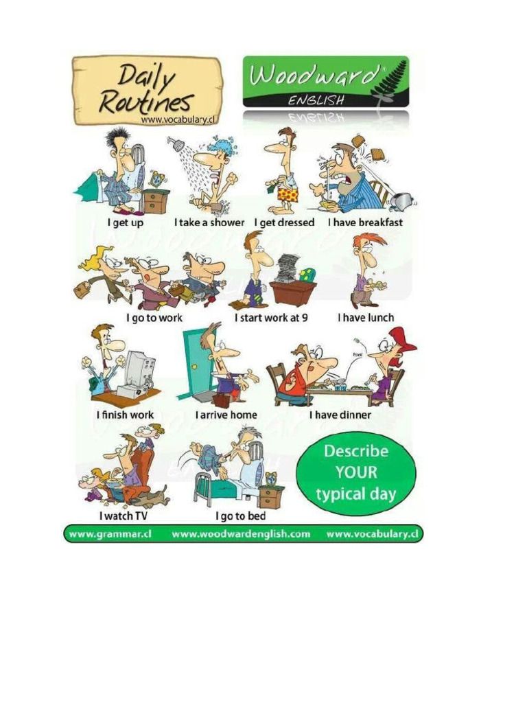 Daily Routines | PDF