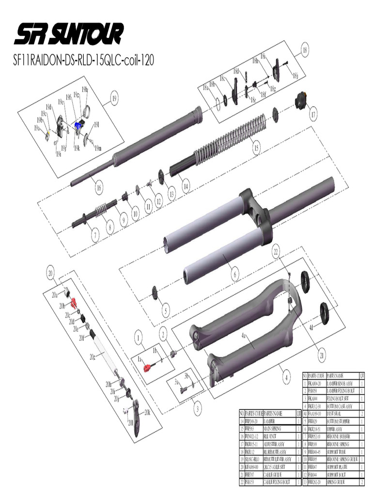SF11RAIDON Coil Parts List | PDF | Vehicle Technology | Vehicle Parts