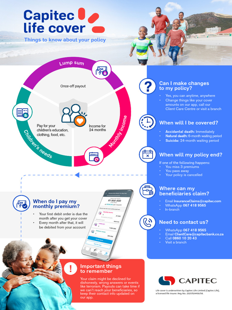 Capitec Life Cover Essentials | PDF | Life Insurance | Personal Finance