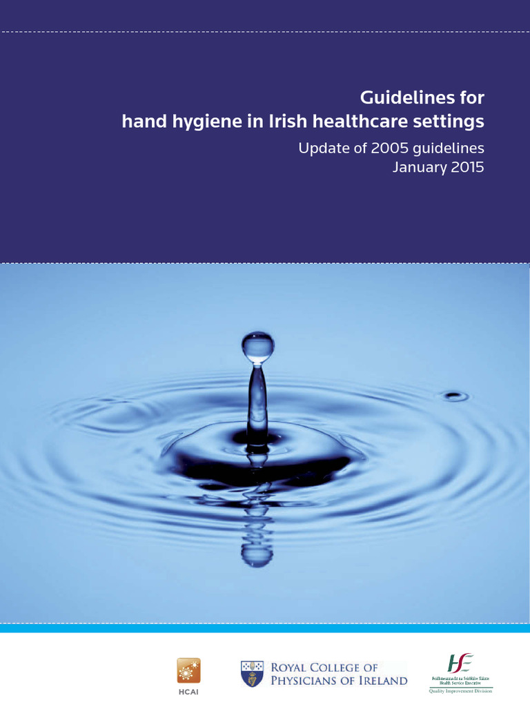 Hand Hygiene Guidelines for Ireland | PDF | Hand Washing | Hospital ...