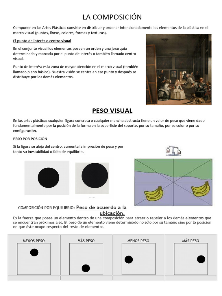 La Composición | PDF | Composición (artes visuales) | Ciencia cognitiva