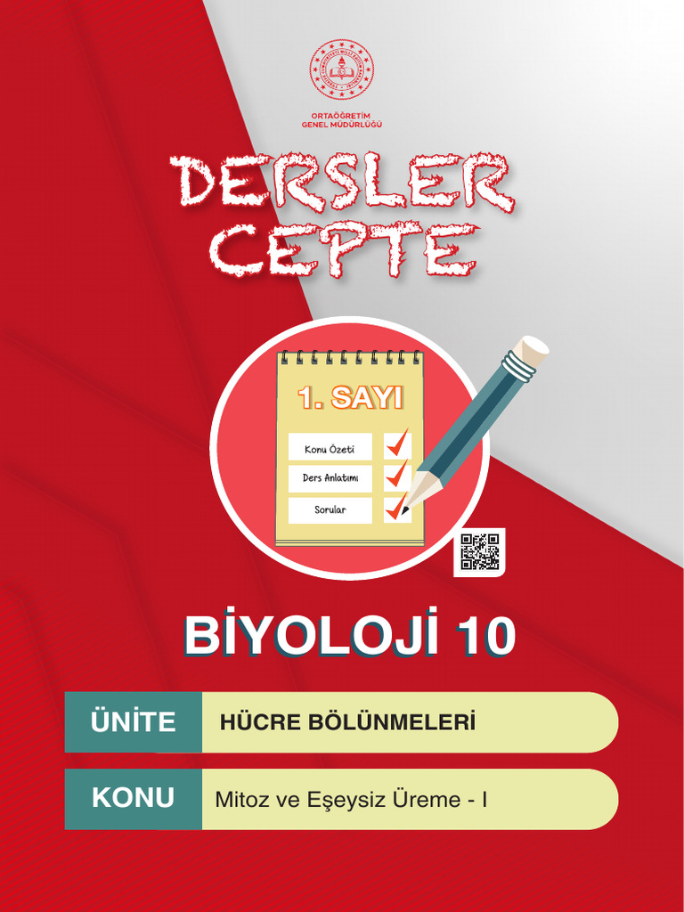 Dersler Dersler Cepte Cepte: Biyoloji 10 | PDF