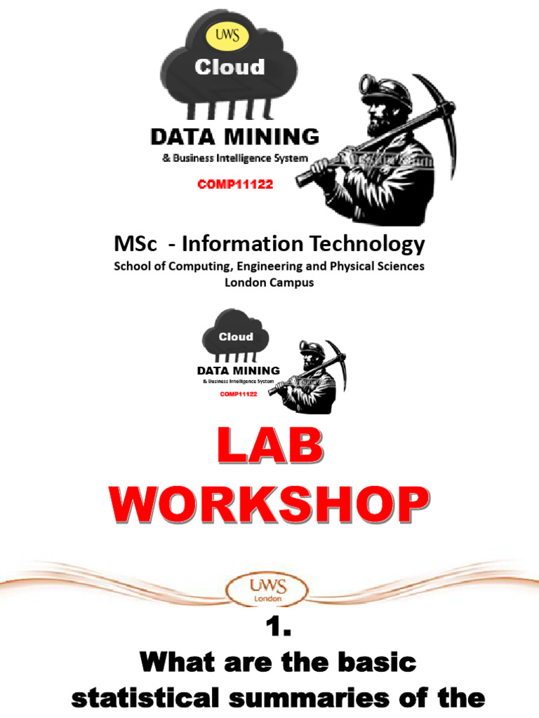 Workshop - Data Mining & Explosion | PDF