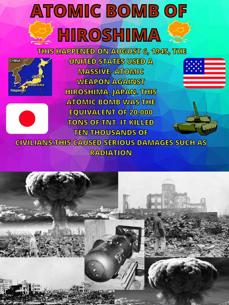 Hiroshima Atomic Bomb Impact | PDF