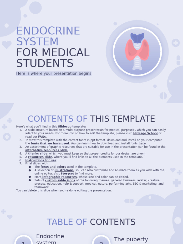 Endocrine System Guide for Students | PDF | Planets | Planets In Astrology