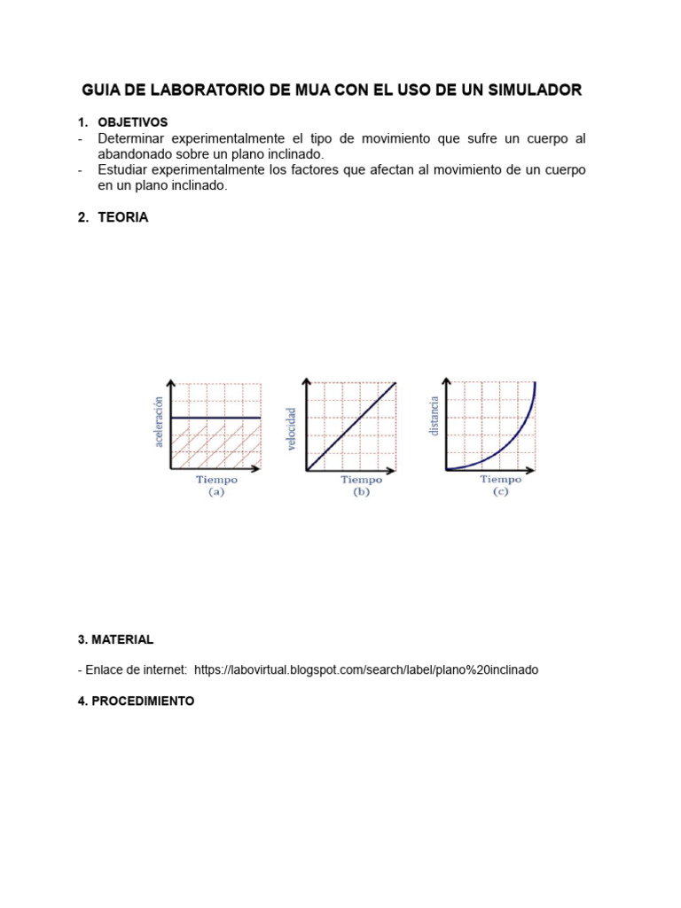 Guia de Laboratorio de Mua Con El Uso de Un Simulador | PDF | Métodos y ...