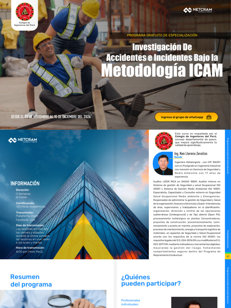 BROCHURE - Metodología ICAM | PDF | Business